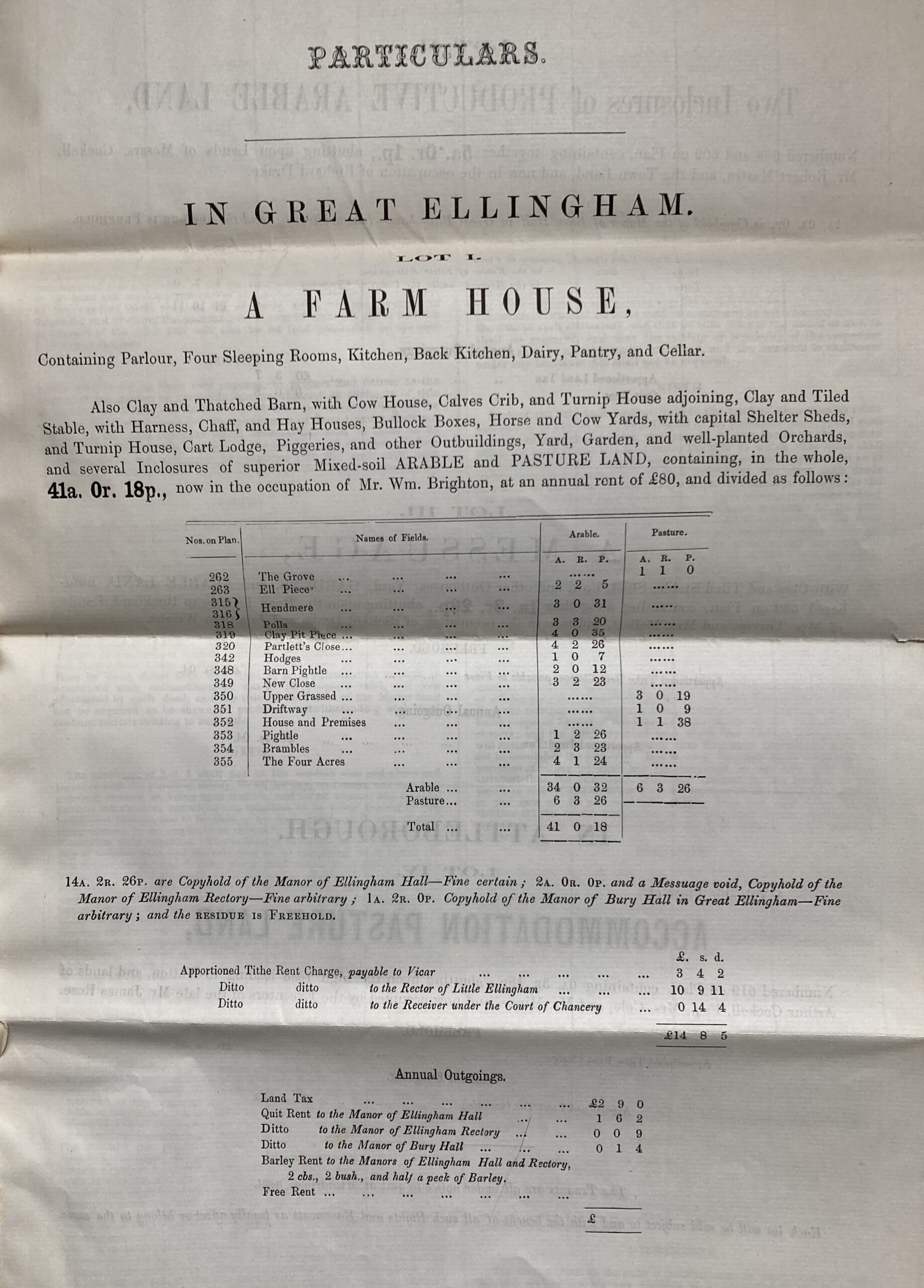 A ‘Very Desirable Small Farm’ in Great Ellingham with a Cellar | Great ...