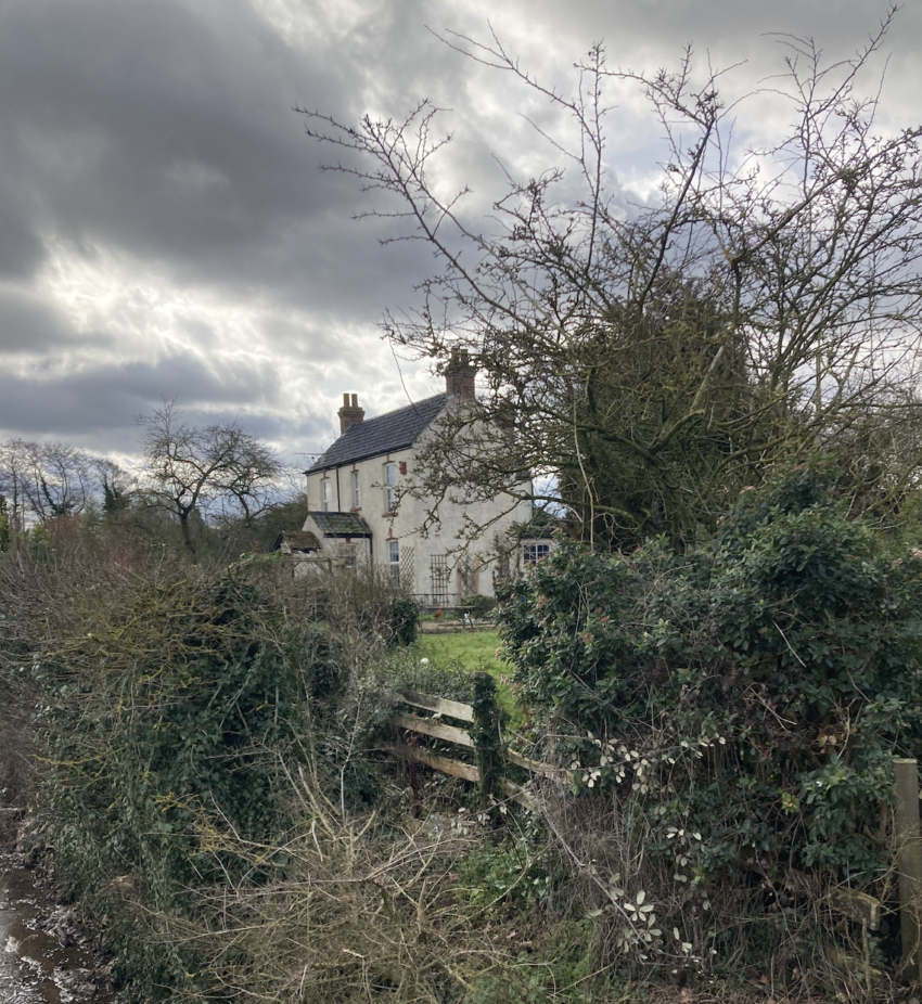 Bricks wheelbarrowed across the fields for ‘High View’ | Great Ellingham