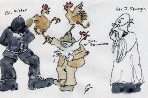 Joseph Saunders ‘on remand’ for stealing Three Hens | Great Ellingham